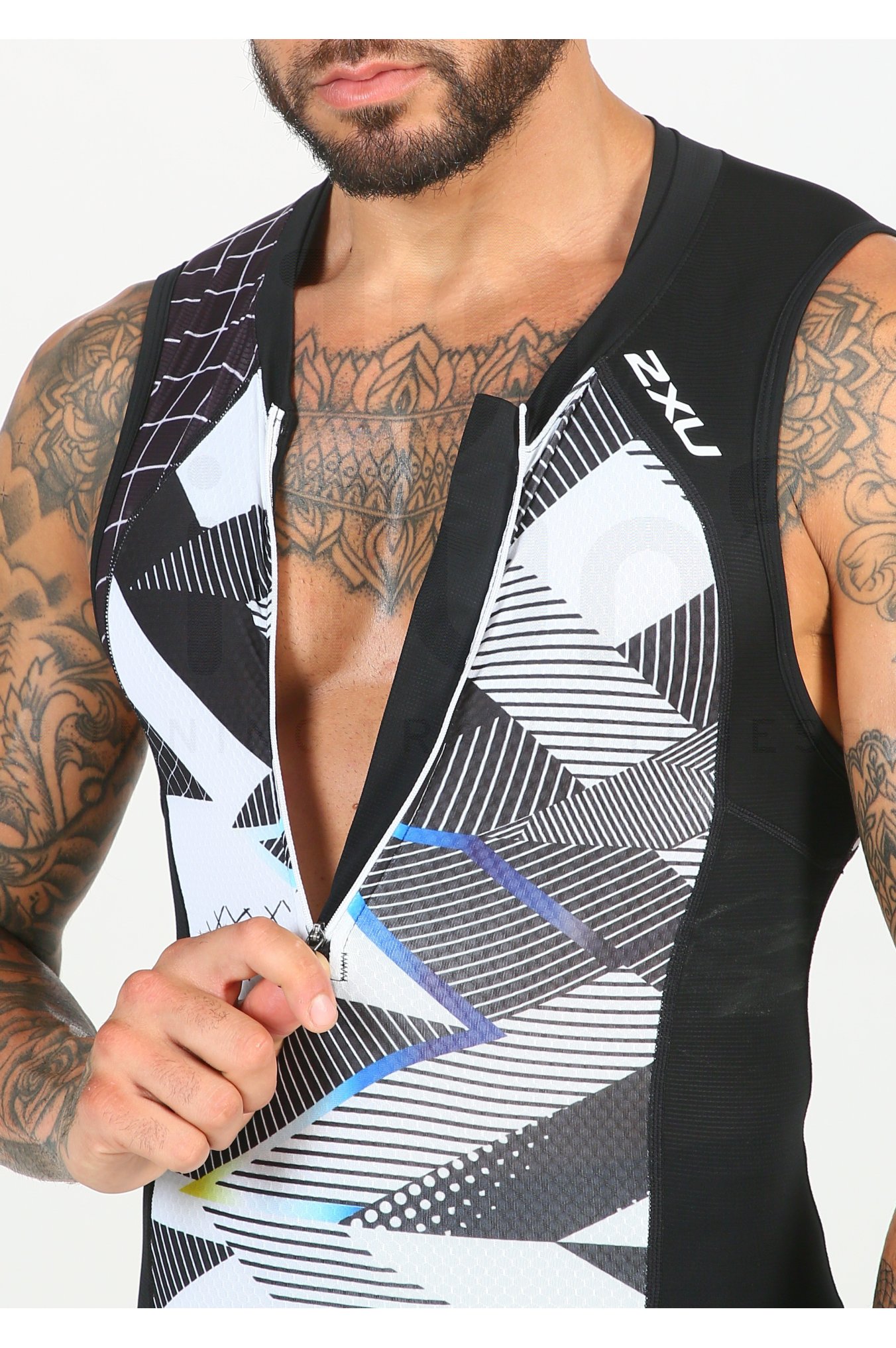 2XU Compression Tri Singlet M homme pas cher
