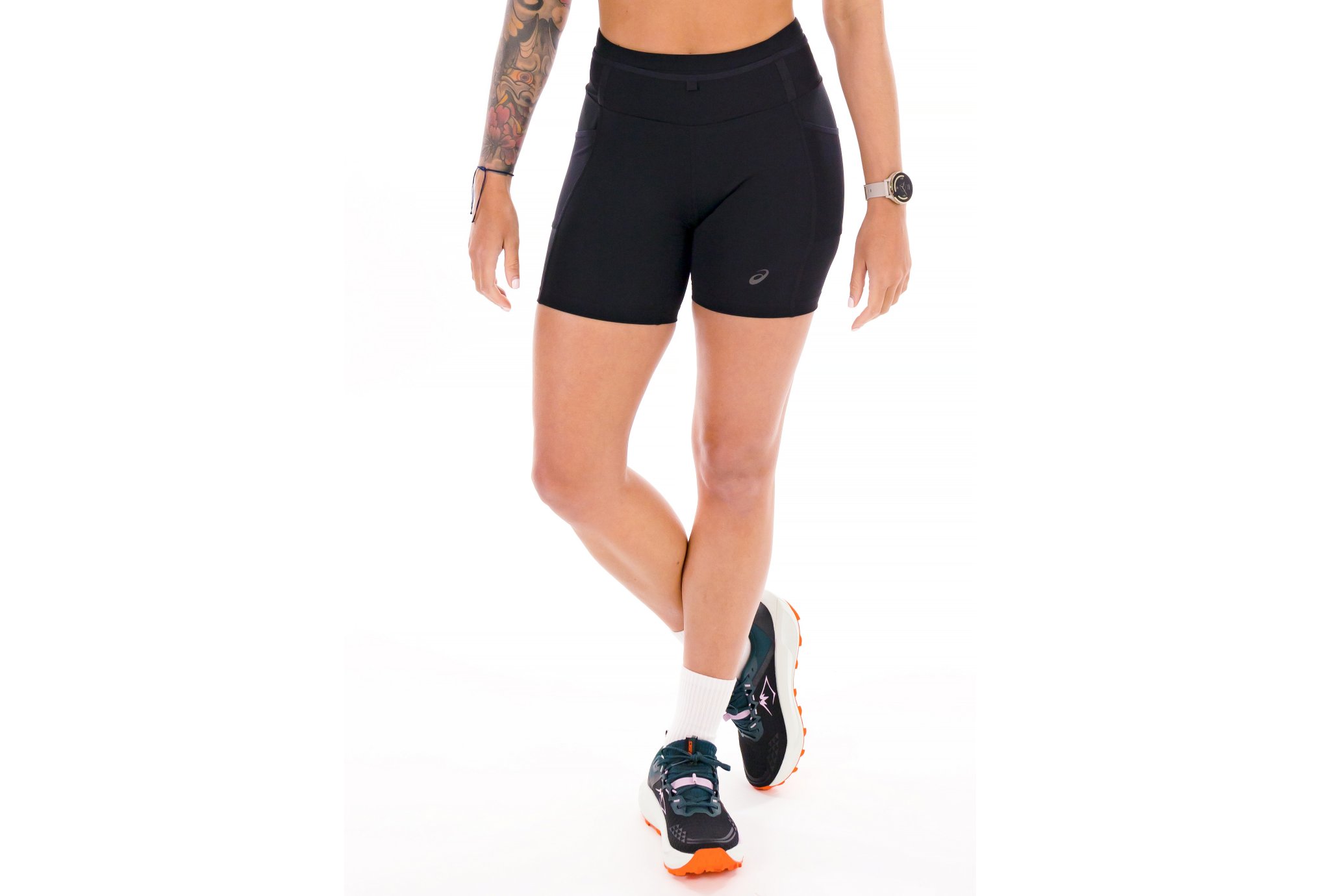 Asics Fujitrail Elite Sprinter en promoción | Mujer Ropa Mallas cortas ...