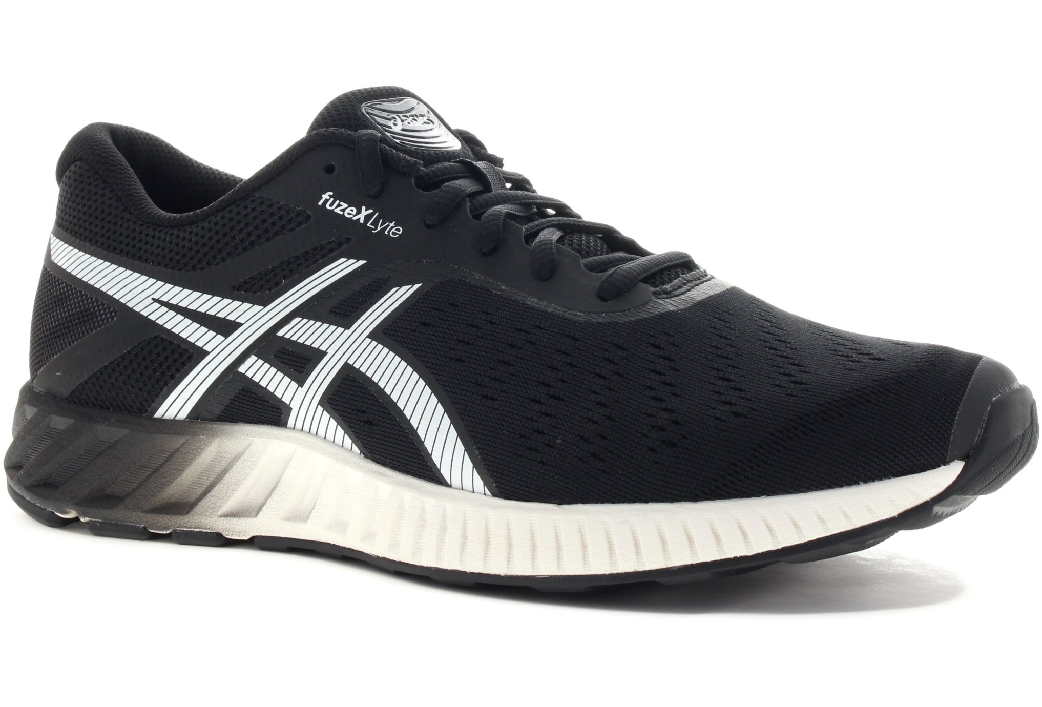 Asics fuzeX Lyte W femme Noir pas cher Asics fuzeX Lyte W femme Noir pas cher