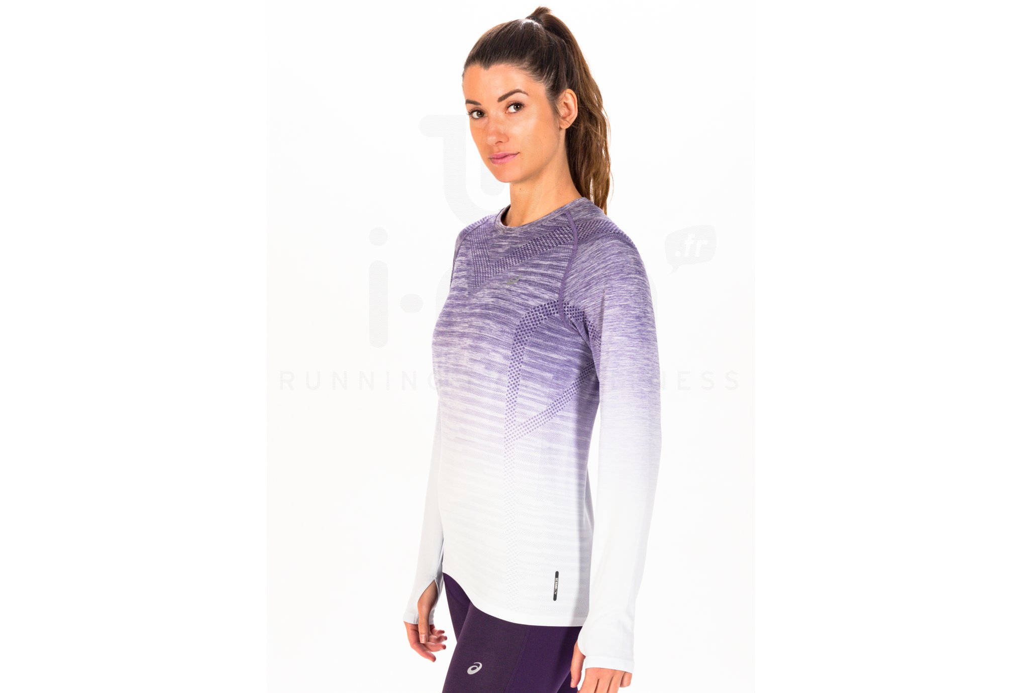 Asics camiseta manga larga Seamless en promoción | Mujer Ropa camiseta ...