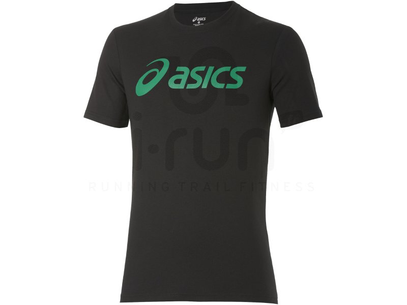 Asics Tee-Shirt Stripes Logo M homme pas cher