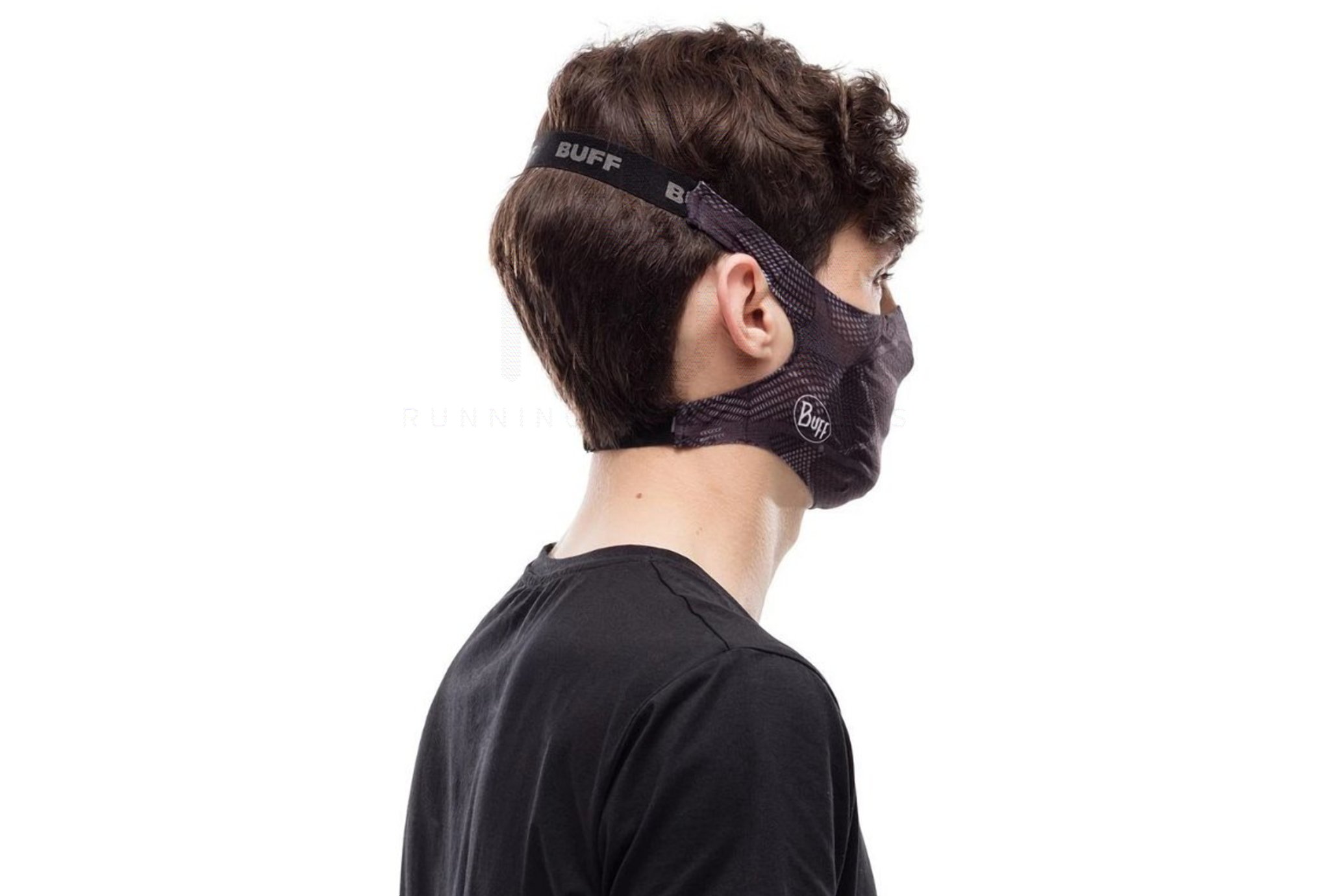 Buff mascarilla con filtro Ape-X Black en promoción | Carrera Buff