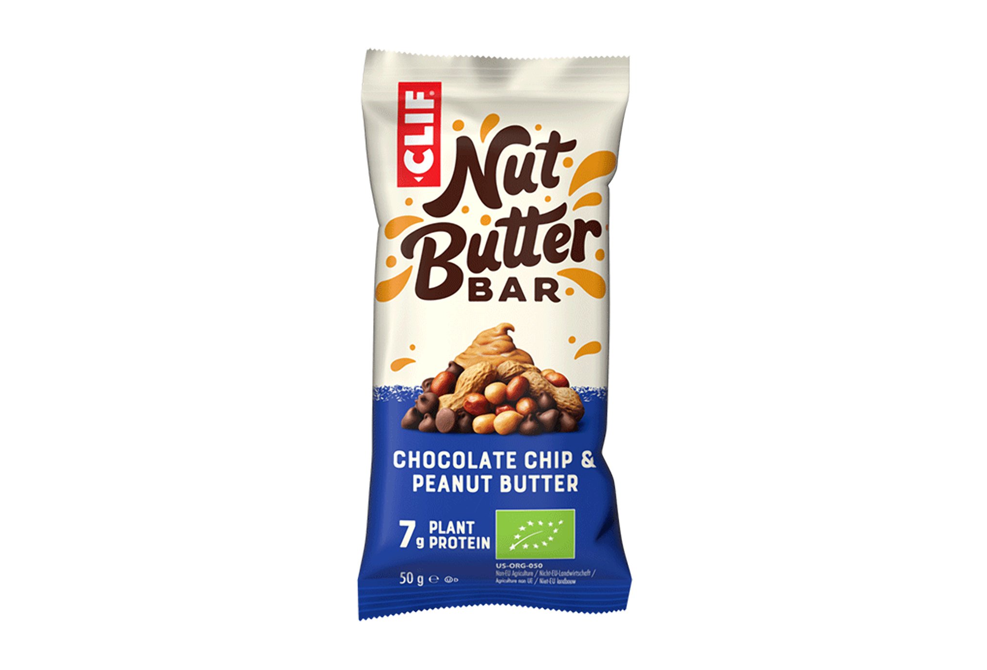 Clif barrita Nut Butter Pepitas de chocolate y mantequilla de cacahuete ...