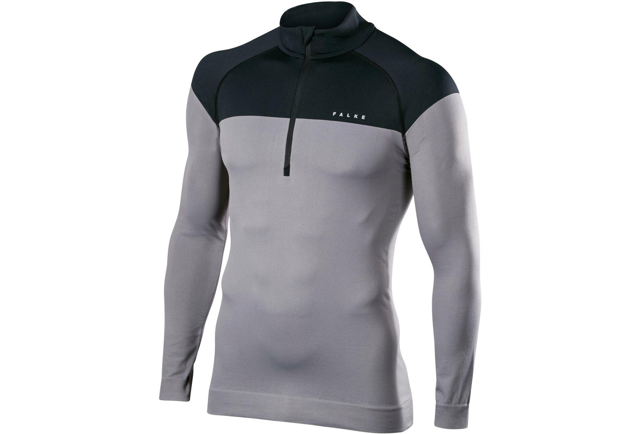 Falke RU Zip-Shirt Light en promoción | Falke Hombre Carrera Ropa