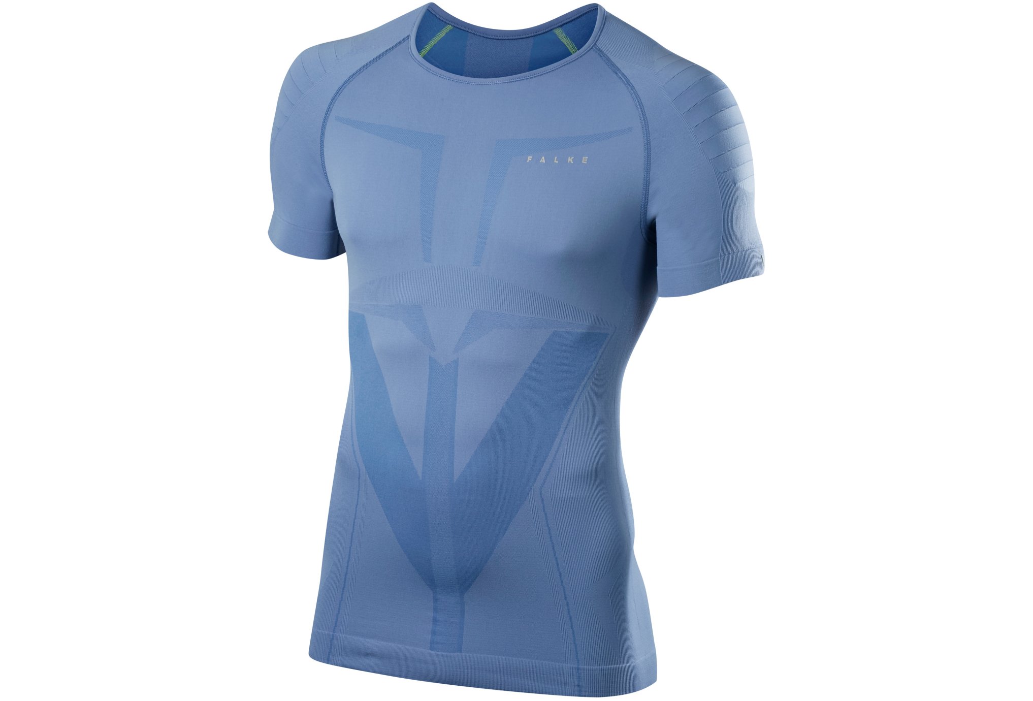 Falke Tee-shirt Athletic ShortSleeved M homme Bleu pas cher