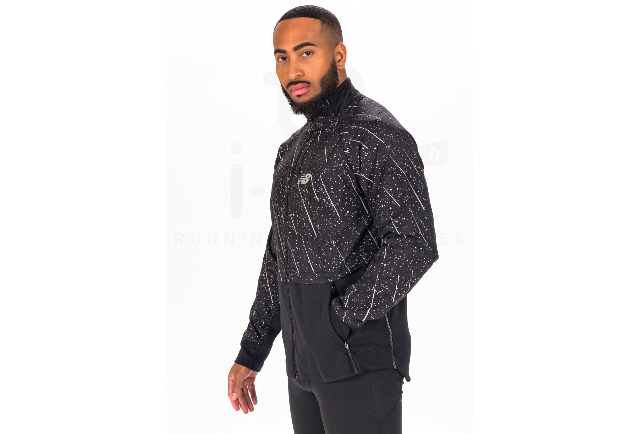 New Balance chaqueta Reflective Heat Grid en promoción | Hombre Ropa Chaquetas New Balance