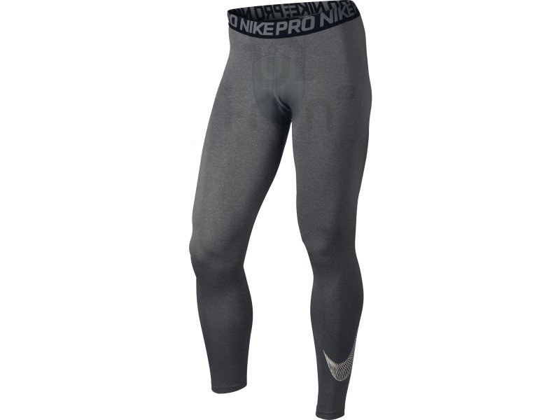 Nike Pro Collant Cool Swoosh M homme Gris/argent pas cher