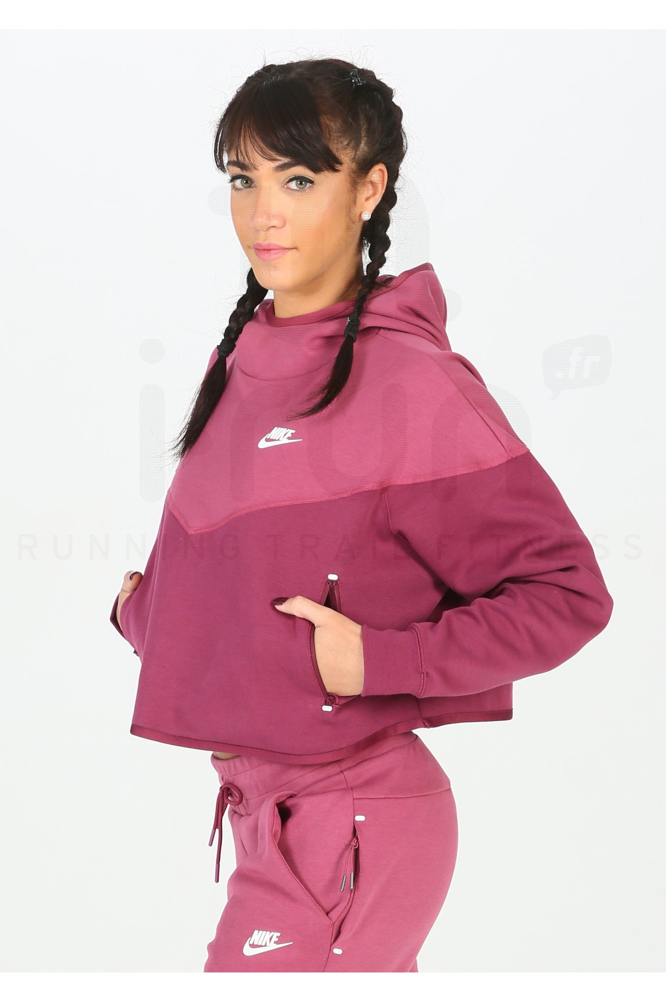 Nike Sportswear Tech Fleece W femme Framboise pas cher