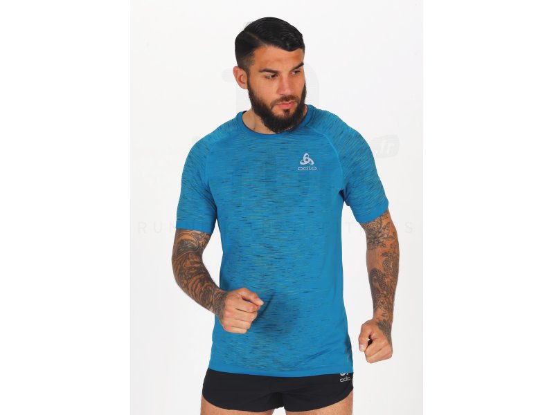 Odlo Blackcomb Ceramicool M homme Bleu pas cher