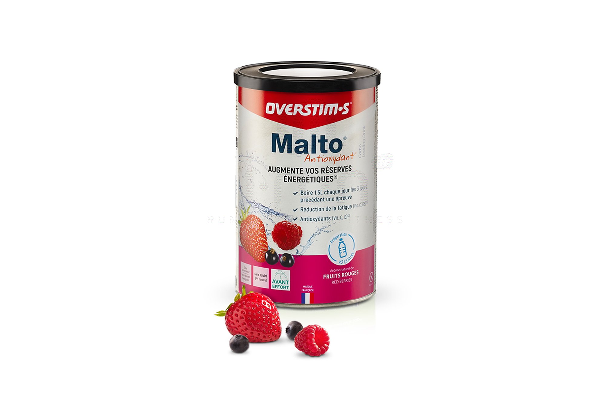 OVERSTIMS Malto Antioxidante 450 g - Frutos vermelhos | Nutrição ...