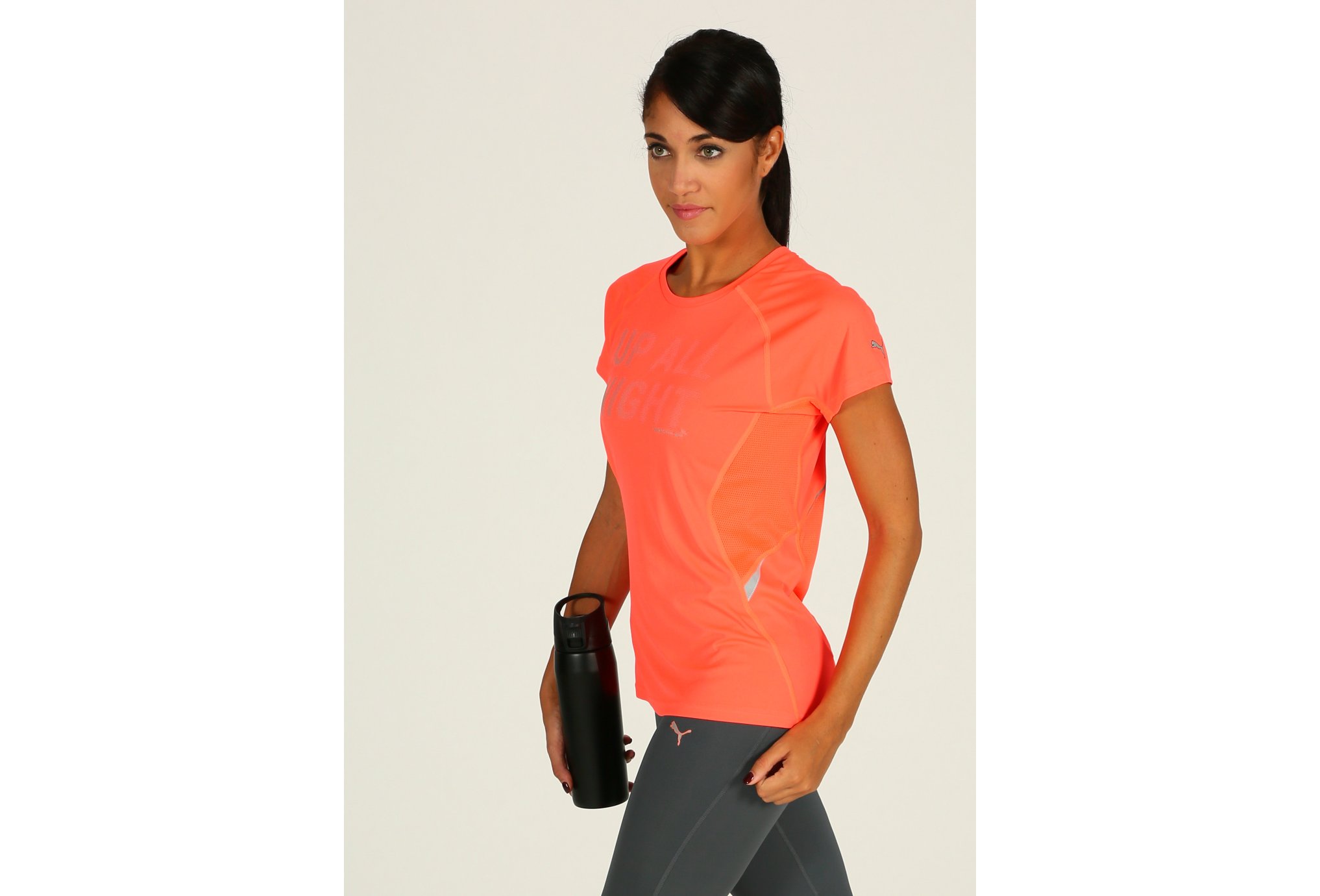 Puma Camiseta Night Cat Logo M en promoción | Mujer Ropa Carrera Puma