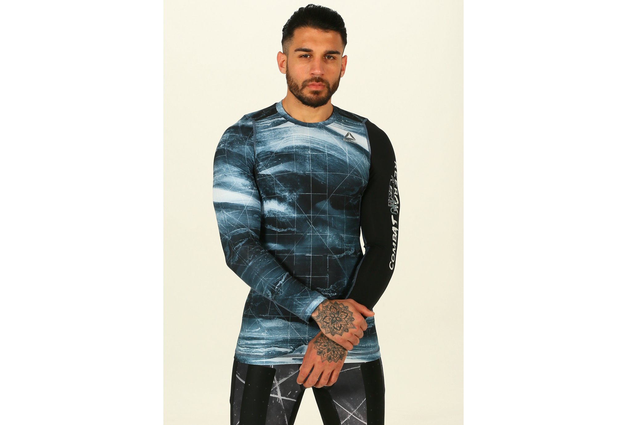 Reebok Camiseta manga larga Compression Reebok Combat en promoción ...