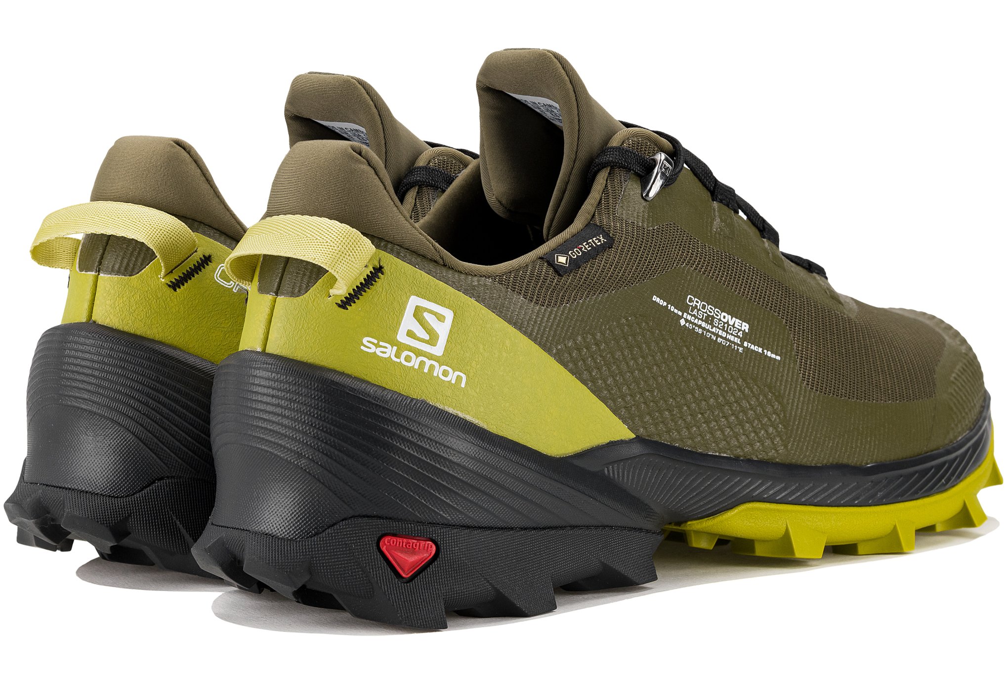Salomon Cross Over Gore-Tex en promoción | Hombre Zapatillas Senderismo ...