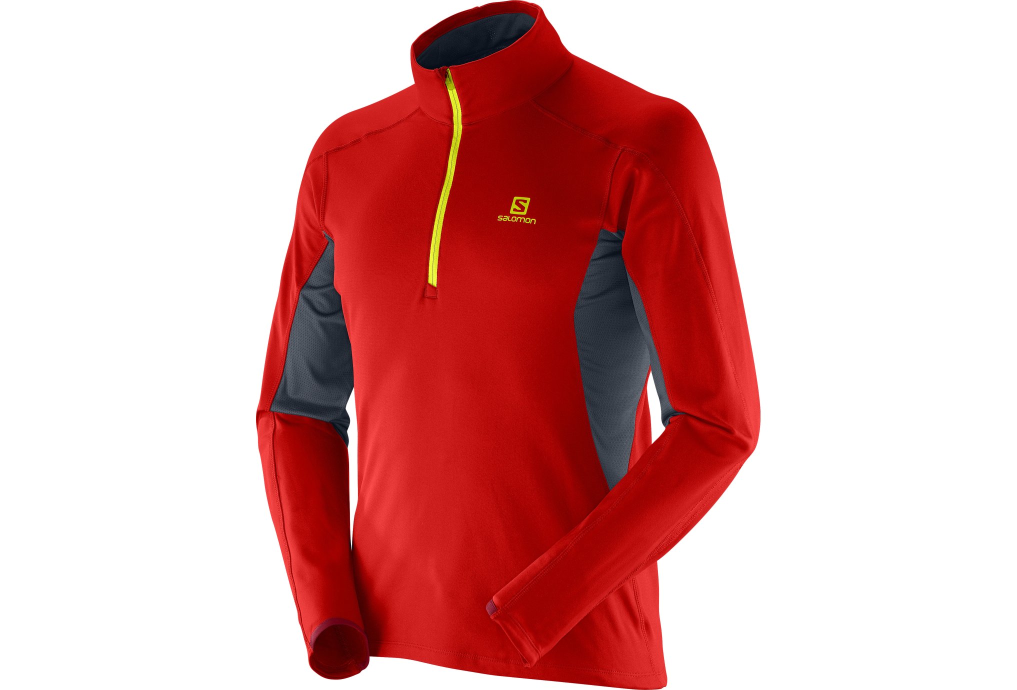 Salomon Maillot Discovery HZ TR Midlayer M homme pas cher