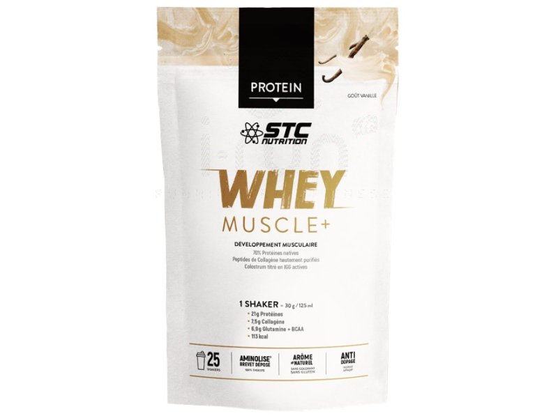 STC Nutrition Whey Muscle+ 750g - Vanille