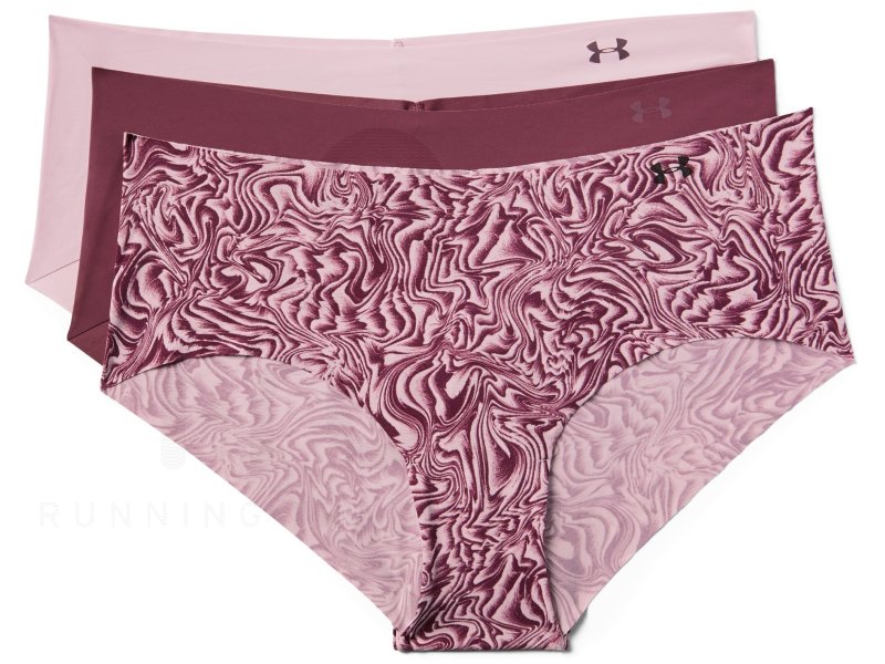 Under Armour Pure Stretch Hipster 3 Pack femme Violet pas cher