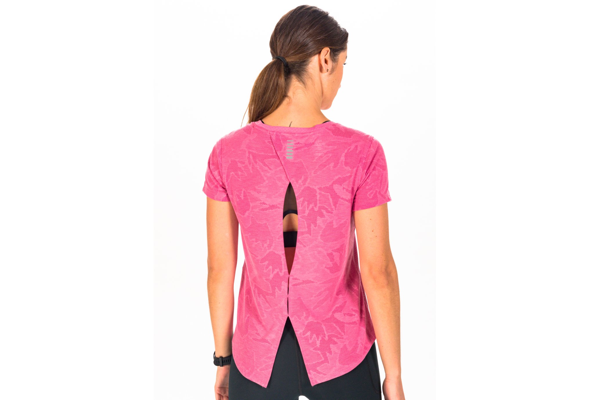 Under Armour camiseta manga corta Streaker Snow Cloud en promoción | Mujer Ropa Camisetas Under ...