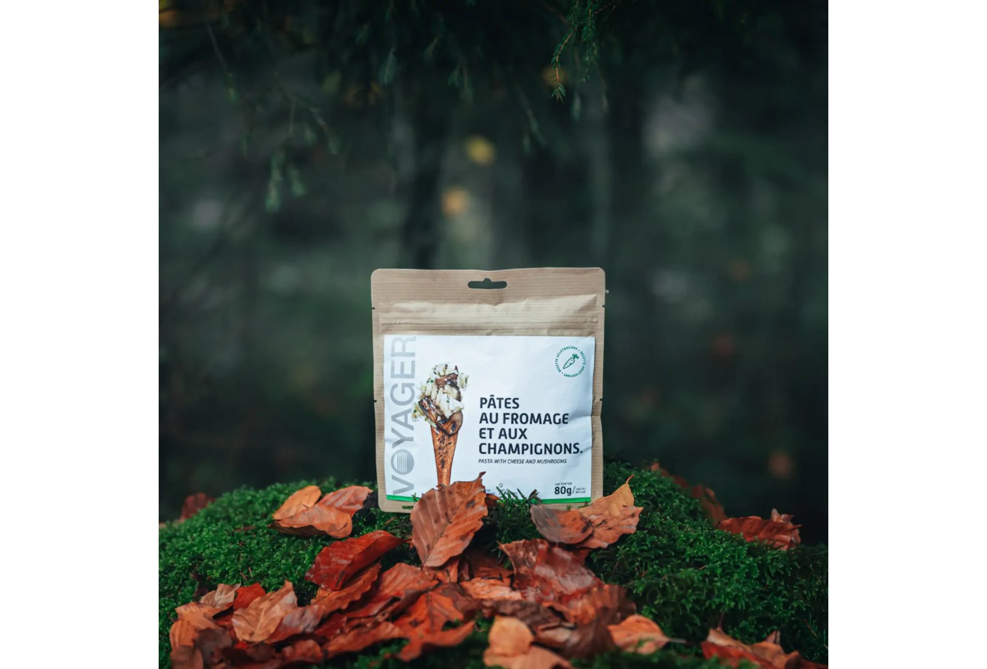 Voyager Pasta met kaas en champignons | Voeding Gevriesdroogde ...